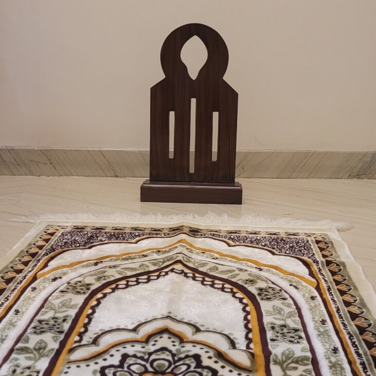 Namaz Sutrah (Wooden) For Home, Offices And Mosques - Dome - Yusufi ...